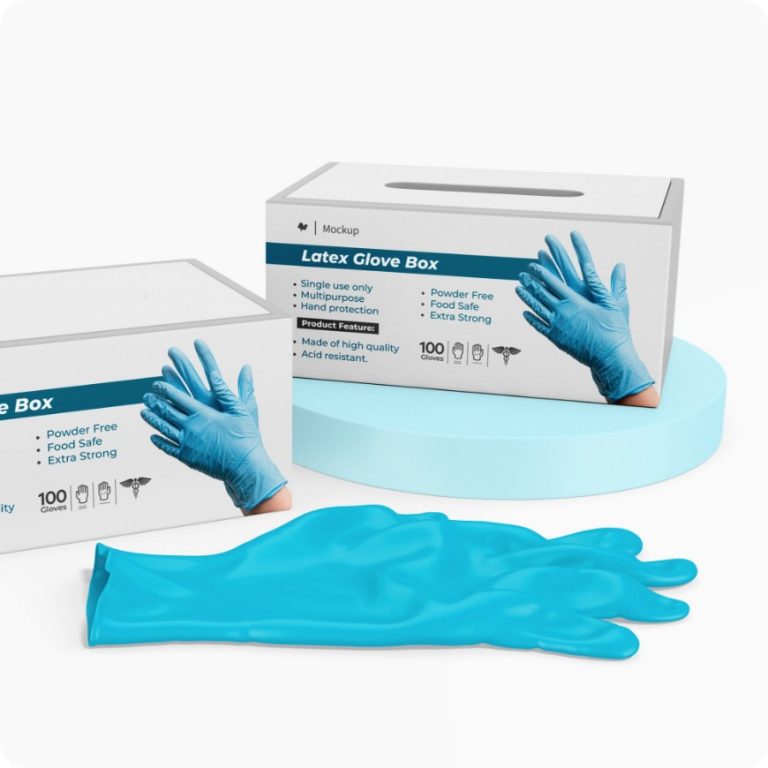 Glove Packaging Box Printing Service In Malaysia
